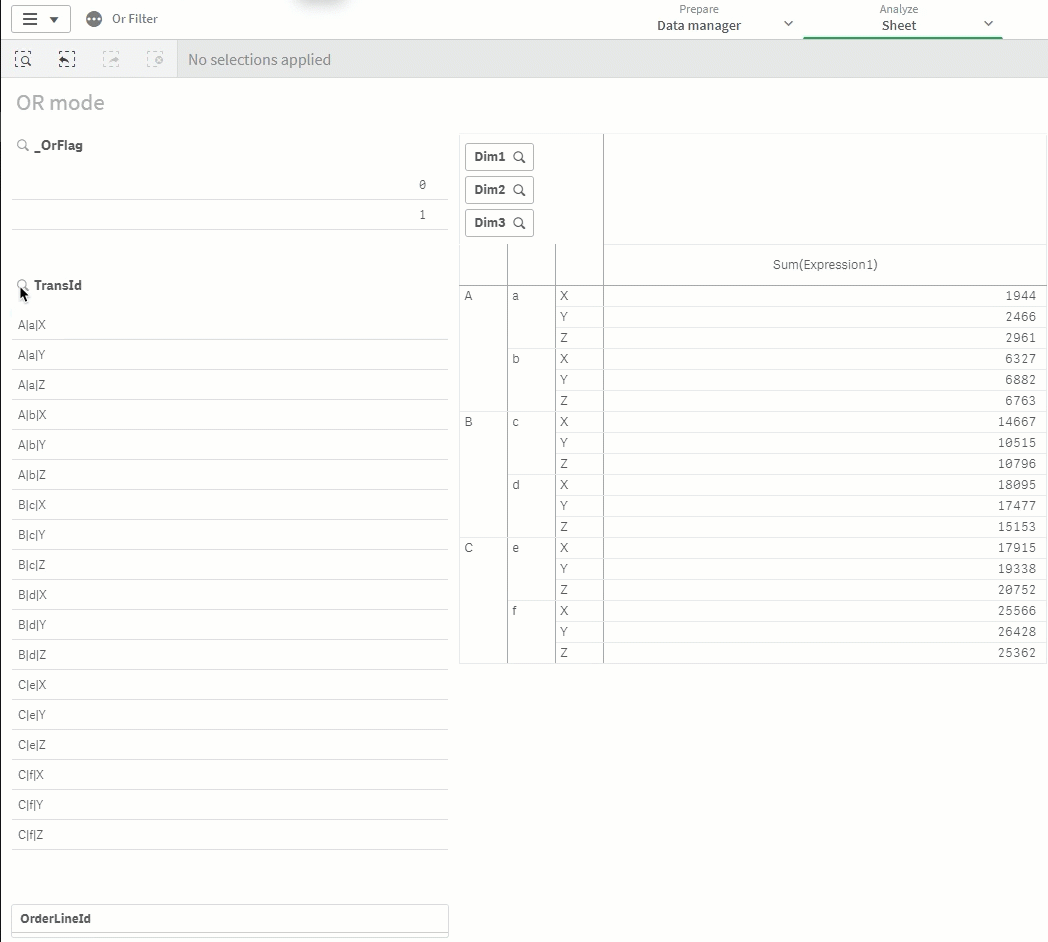 Filters in NPrinting – how hard can it be? (Part 2 – “OR Mode ...