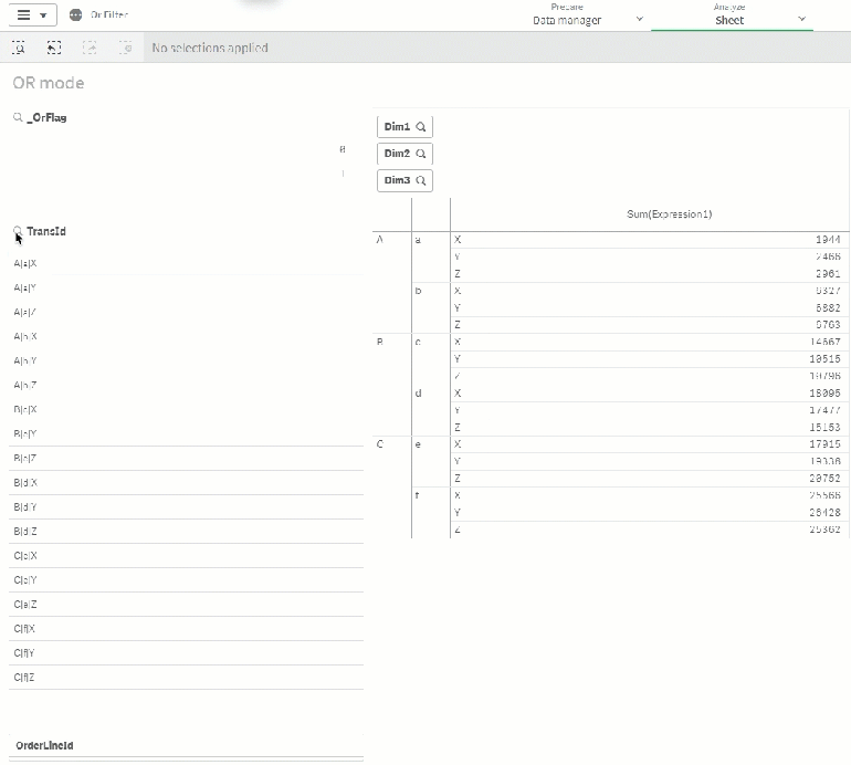Filters in NPrinting – how hard can it be? (Part 2 – “OR Mode ...